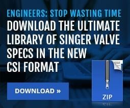 Singer Valve Projects | Singer Valve | Pressure Reducing